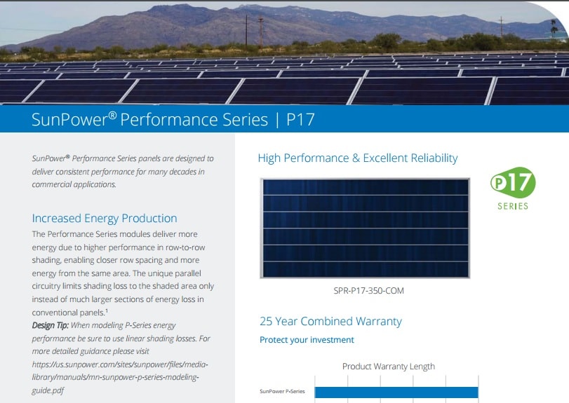 Φωτοβολταϊκά Sunpower - Τιμές | MP-Energy